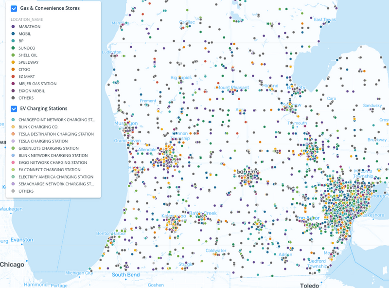 SafeGraph Data Examples